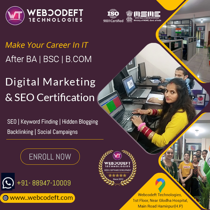 Digital Marketing Training in Himachal Pradesh